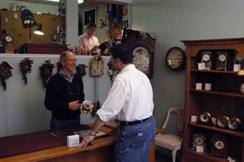 Antique Clock Repairs at The Clockery - Norwalk CT